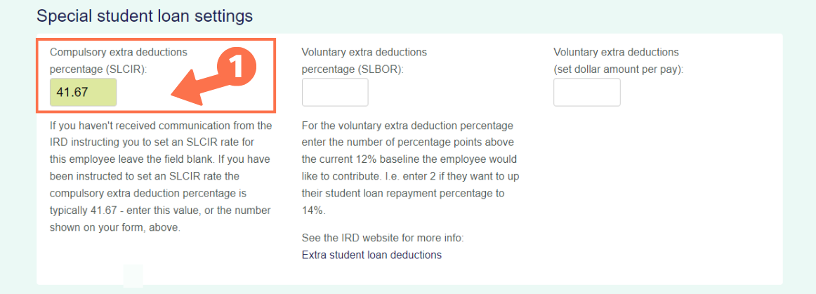 Employee Student Loan Deductions